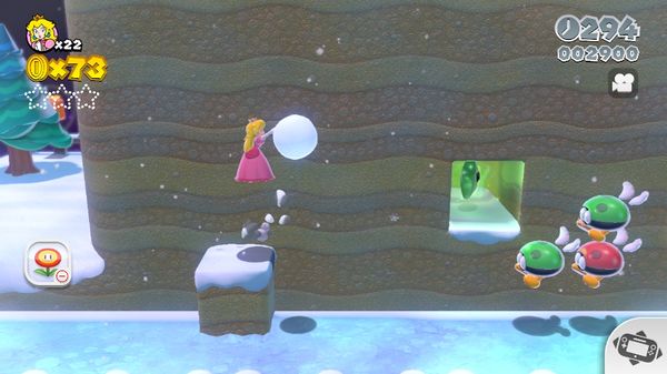 Super Mario 3D World/Snowball Park — StrategyWiki | Strategy guide and ...