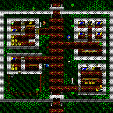 Ultima V: Warriors of Destiny/Britannia mainland — StrategyWiki, the ...