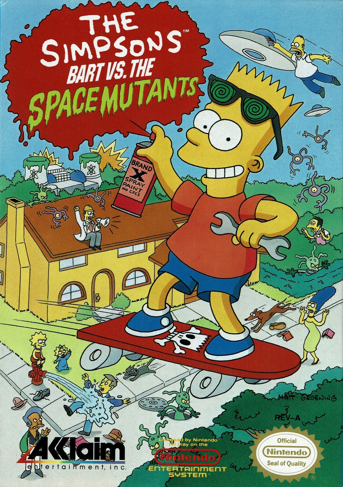 The Simpsons: Bart vs. the Space Mutants — StrategyWiki | Strategy ...