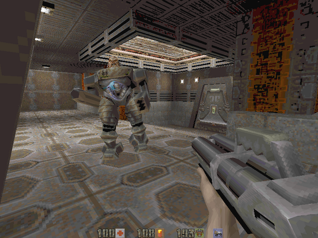 File:Quake II Detention Center Tank At Exit.png — StrategyWiki ...