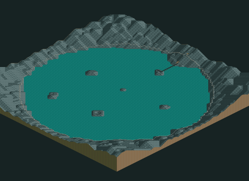 RollerCoaster Tycoon: Loopy Landscapes/Crater Lake — StrategyWiki ...