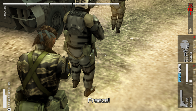 Metal Gear Solid: Peace Walker/Armored Vehicle Battle: LAV-Type G ...