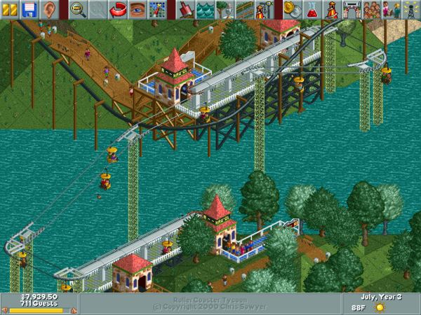 RollerCoaster Tycoon/Trinity Islands — StrategyWiki | Strategy guide ...