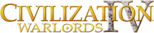 File:Sid Meier's Civilization IV Warlords logo.png — StrategyWiki ...