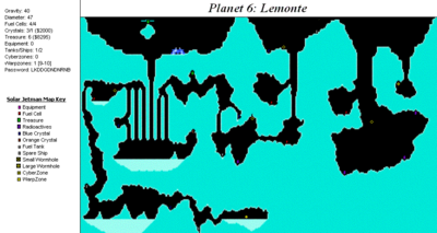 Solar Jetman: Hunt for the Golden Warpship/Lemonte — StrategyWiki ...