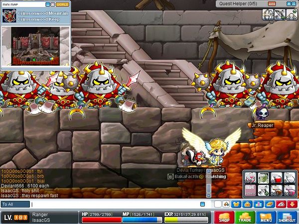 MapleStory/Towns/Crimsonwood Keep — StrategyWiki, the video game ...