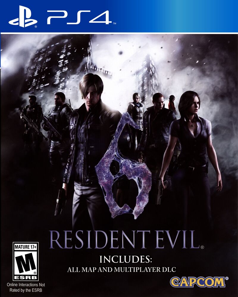 File:Resident Evil 6 NTSC PS4 Box Art.jpg — StrategyWiki | Strategy guide and game reference wiki