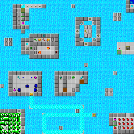 Chip's Challenge/Level Pack 2/Levels 101-120 — StrategyWiki | Strategy ...