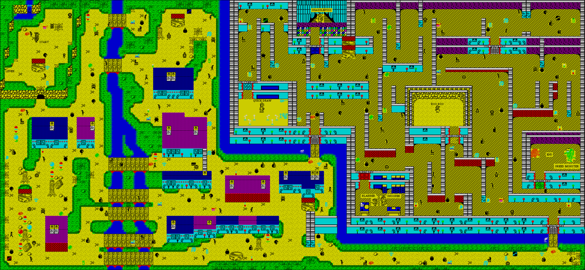 File:YBAF Overworld Map.png — StrategyWiki | Strategy guide and game ...