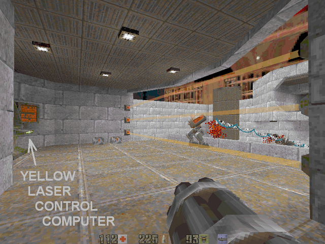 File:Quake II Detention Center Gladiator Fights Guard.png ...
