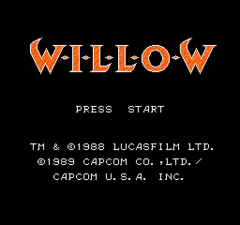 Willow (NES) — StrategyWiki | Strategy guide and game reference wiki