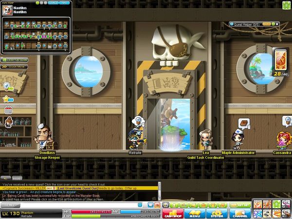 MapleStory/Nautilus Harbor — StrategyWiki | Strategy guide and game ...