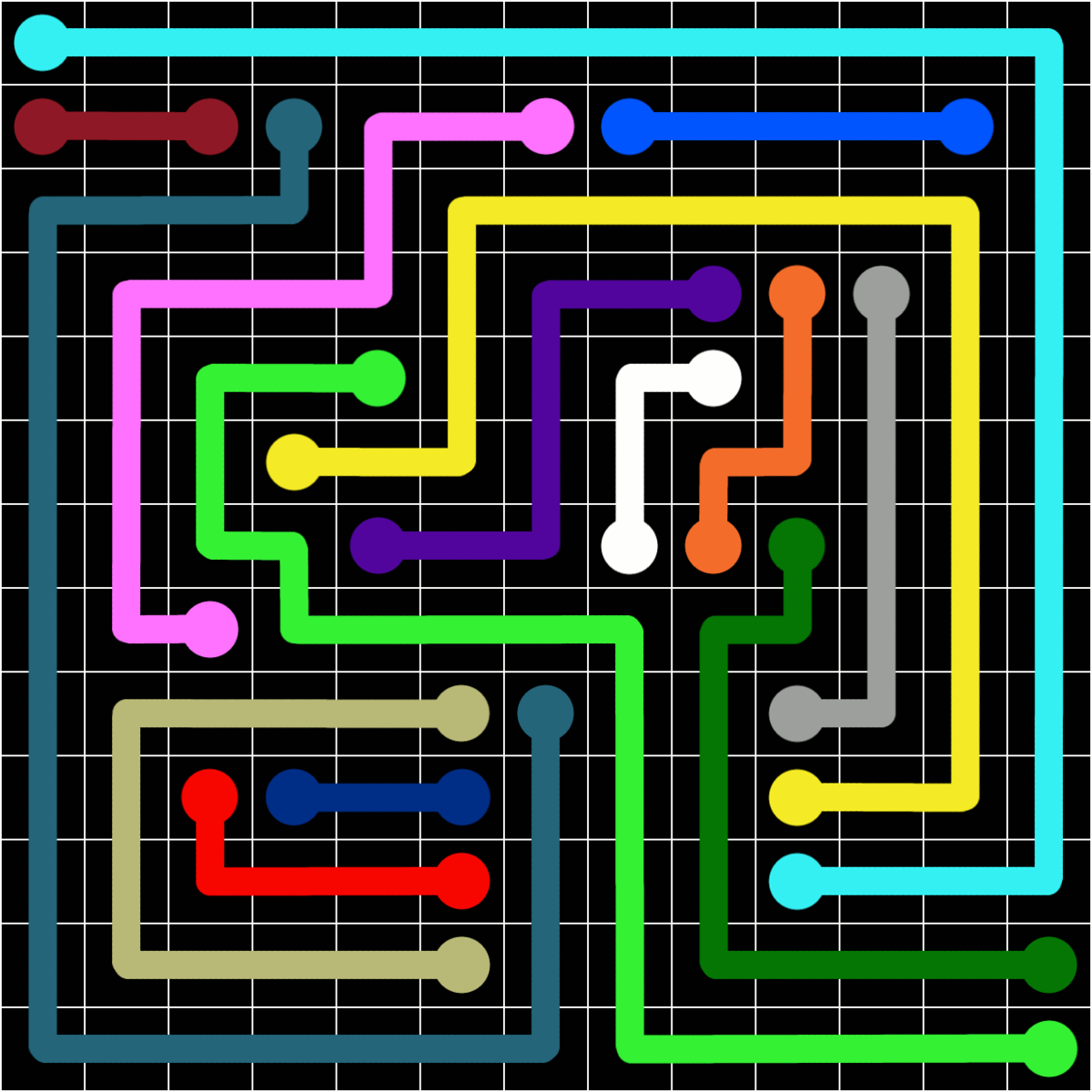 File:Flow Free Jumbo Pack Grid 13x13 Level 8.png — StrategyWiki ...