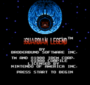 The Guardian Legend — StrategyWiki | Strategy guide and game reference wiki