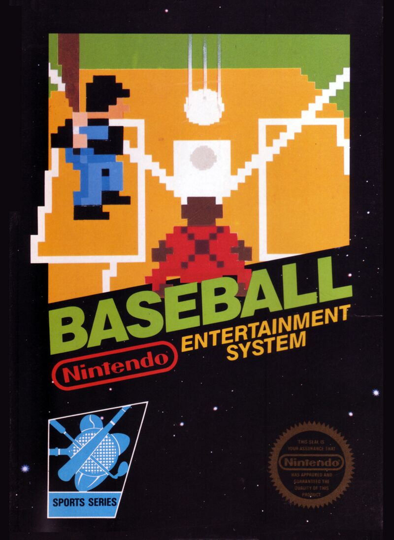 File:Baseball NES box art.jpg — StrategyWiki | Strategy guide and game ...