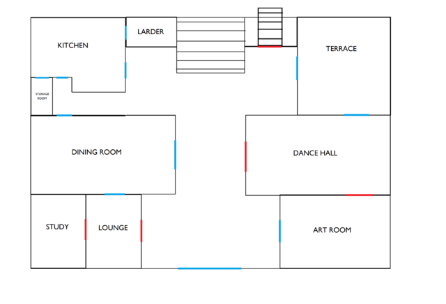 File:Alone 1 map 1st floor.png — StrategyWiki | Strategy guide and game ...