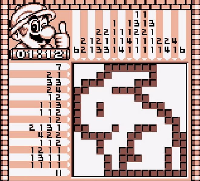 File:Mario's Picross Time Trials Rabbit Solution.jpg — StrategyWiki ...