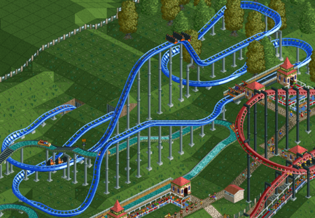 RollerCoaster Tycoon/Roller Coasters — StrategyWiki | Strategy guide ...