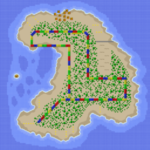 Super Mario Kart/Koopa Beach — StrategyWiki | Strategy guide and game ...