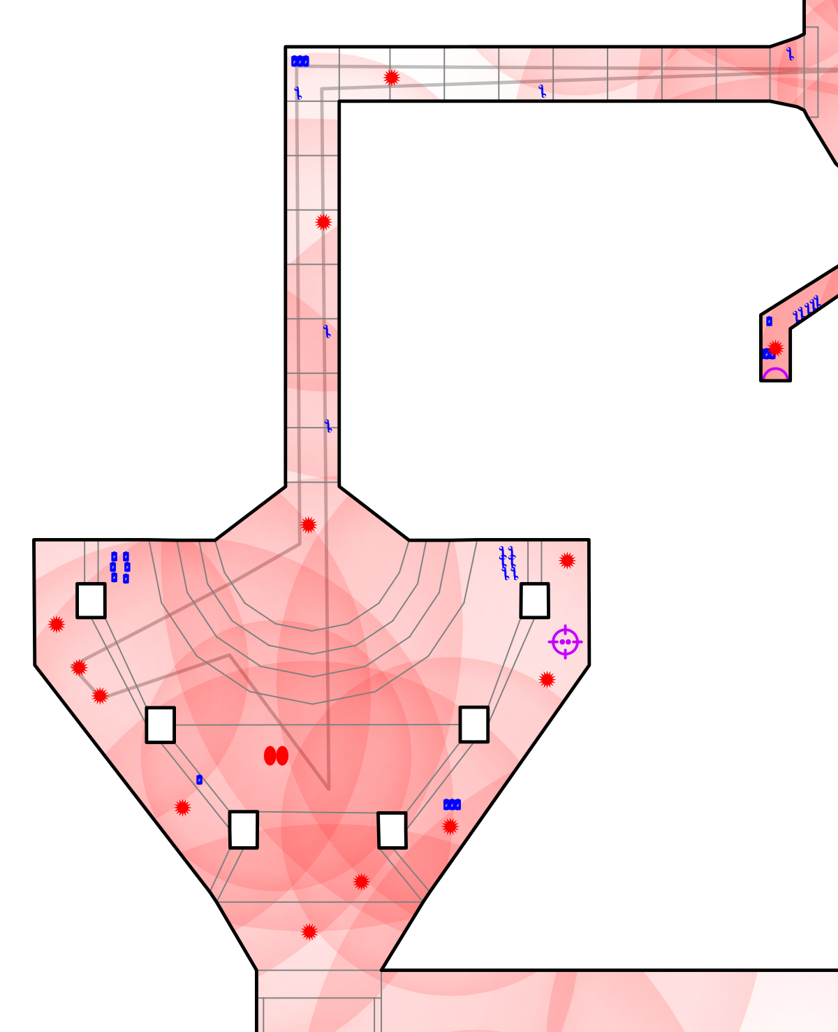 File:Skaphander McGyver Stairs and Corridor Hard Map.svg — StrategyWiki | Strategy guide and ...