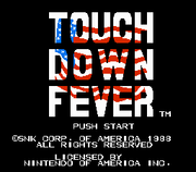 Touchdown Fever (NES) — StrategyWiki | Strategy guide and game ...