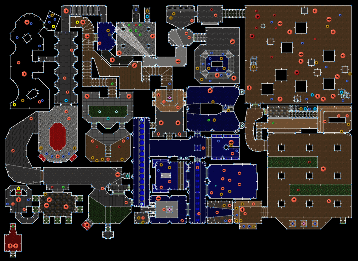 File:Doom E2M7 map.png — StrategyWiki | Strategy guide and game ...