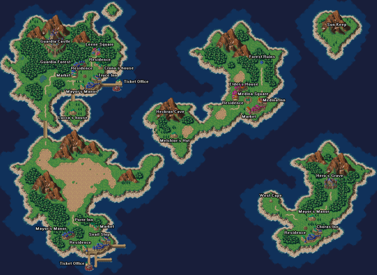 File:CT 1000 AD World Map Unchanged.png — StrategyWiki | Strategy guide ...