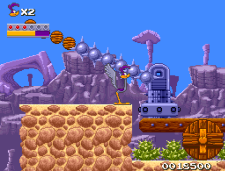 Road Runner's Death Valley Rally/Zippity Splat boss — StrategyWiki ...