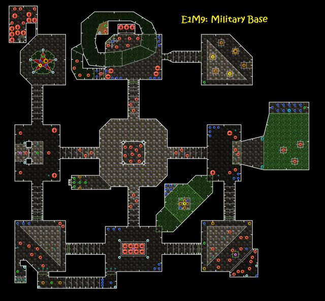 Doom/E1M9: Military Base — StrategyWiki | Strategy guide and game ...