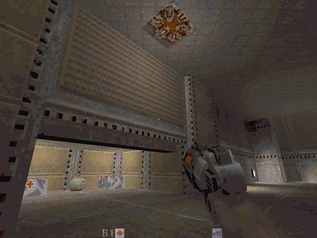 File:Quake II Outer Base Secret Health.png — StrategyWiki | Strategy ...