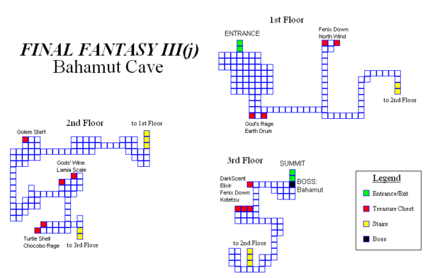 Final Fantasy III/Cave of Shadows — StrategyWiki | Strategy guide and ...