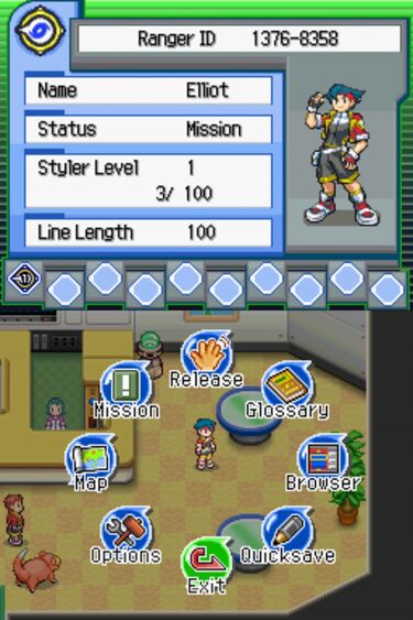 Pokémon Ranger/Gameplay — StrategyWiki | Strategy guide and game ...