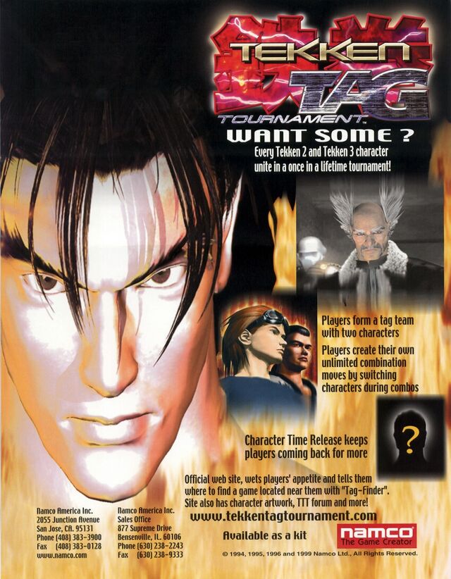 File:Tekken Tag Tournament flyer 2.jpg — StrategyWiki | Strategy guide and game reference wiki