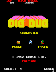 Dig Dug/Gameplay — StrategyWiki | Strategy guide and game reference wiki