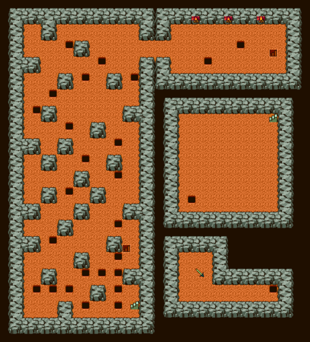 Dragon Warrior II/Beran and the Cave to Rhone — StrategyWiki | Strategy ...