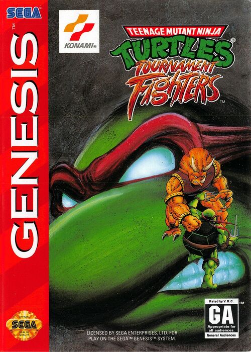 Teenage Mutant Ninja Turtles: Tournament Fighters (Sega Genesis ...
