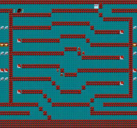 Gauntlet (NES)/World 5 — StrategyWiki | Strategy guide and game ...