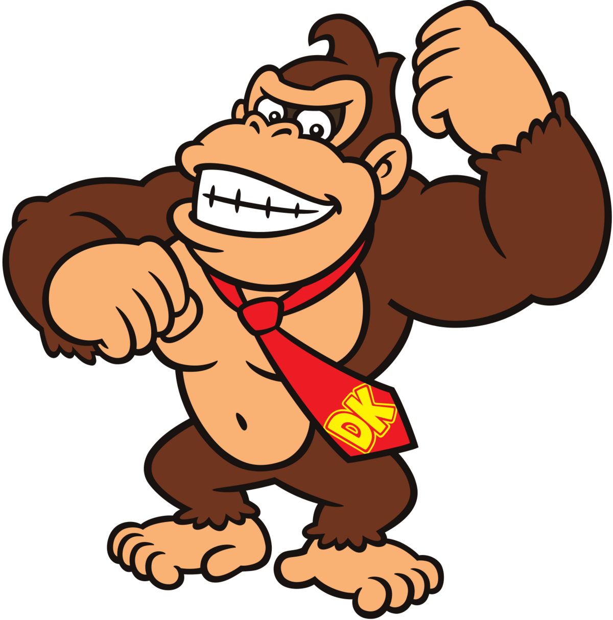 File:DKC DK artwork illustrated.png — StrategyWiki | Strategy guide and ...