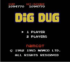 Dig Dug/Versions — StrategyWiki, the video game walkthrough and ...