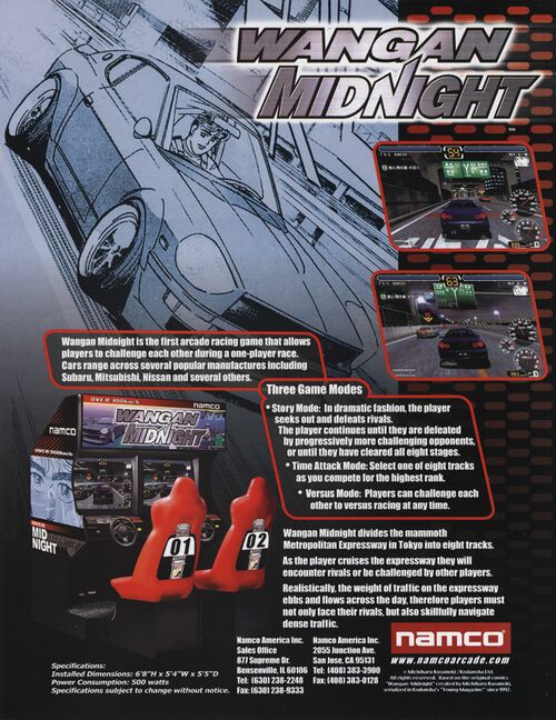 Wangan Midnight — StrategyWiki | Strategy guide and game reference wiki