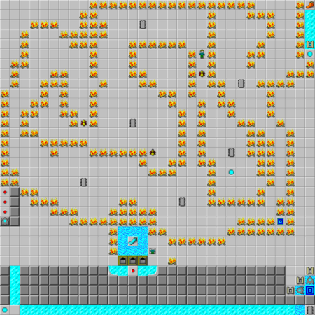 Chip's Challenge/Level Pack 2/Levels 61-80 — StrategyWiki | Strategy ...