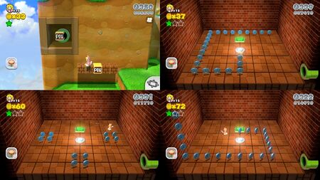 Super Mario 3D World/Mount Beanpole — StrategyWiki, the video game ...