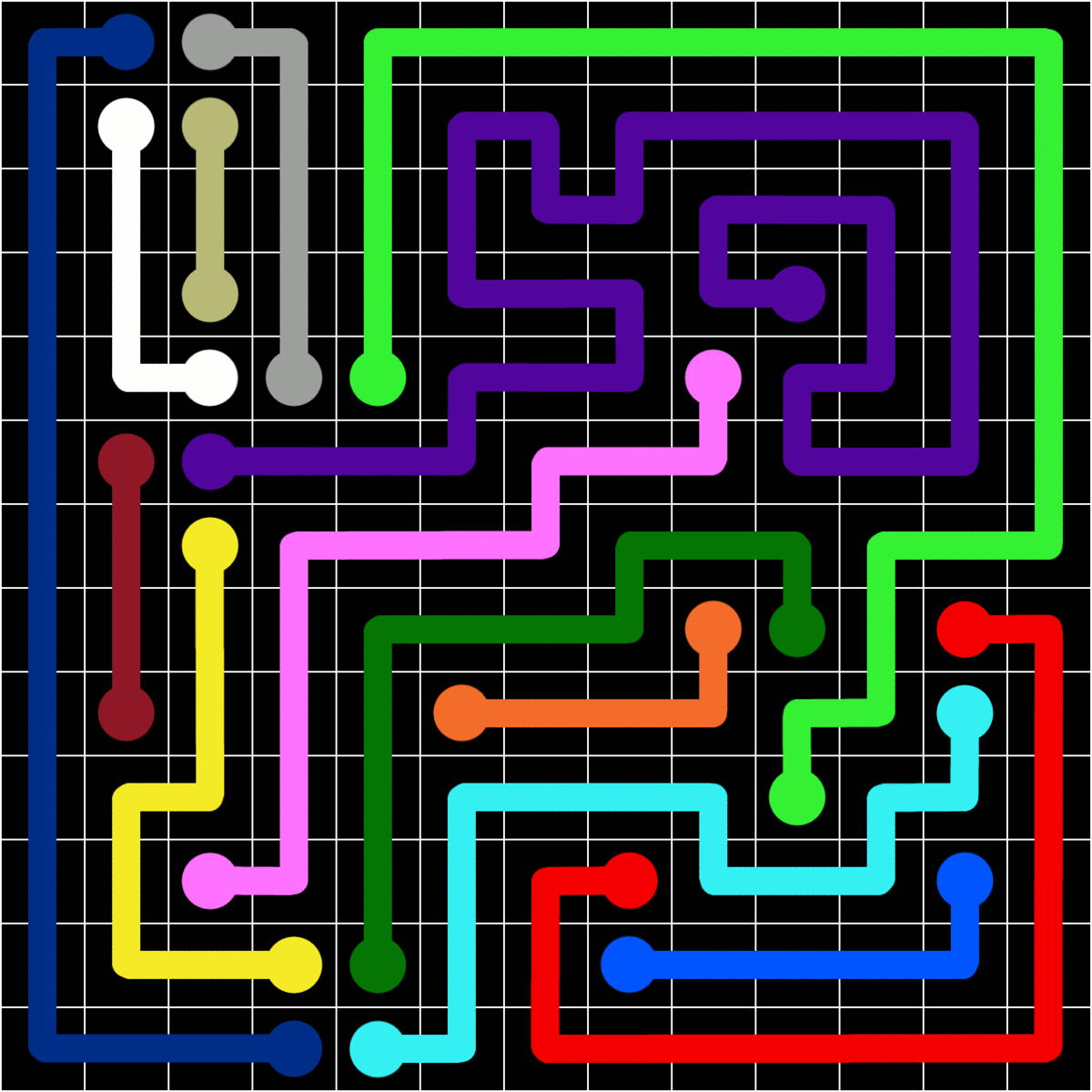 File:Flow Free Jumbo Pack Grid 13x13 Level 22.png — StrategyWiki ...