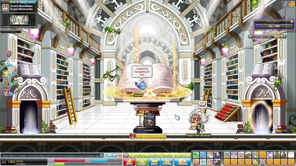 MapleStory/Grand Athenaeum — StrategyWiki | Strategy guide and game ...