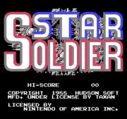 Star Soldier — StrategyWiki | Strategy guide and game reference wiki