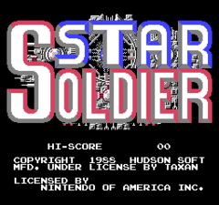 Star Soldier — StrategyWiki | Strategy guide and game reference wiki
