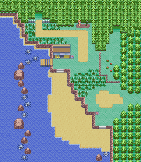 Pokémon Ruby and Sapphire/Route 104 (south) — StrategyWiki | Strategy ...