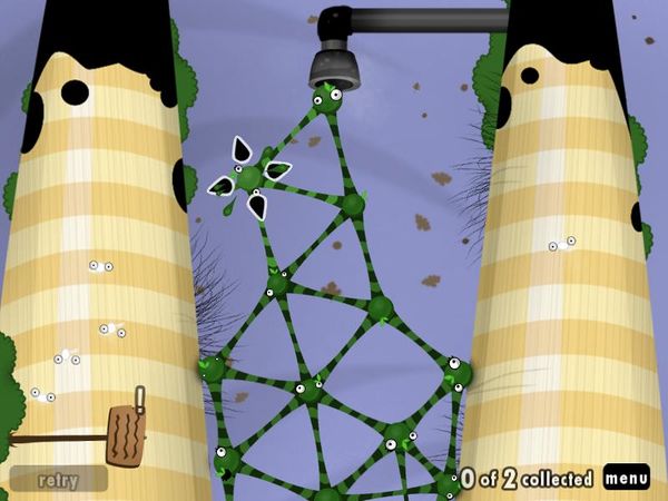 World of Goo/Chapter 1: The Goo Filled Hills — StrategyWiki | Strategy ...