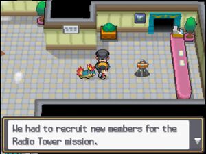 Pokémon HeartGold and SoulSilver/Radio Tower — StrategyWiki | Strategy ...
