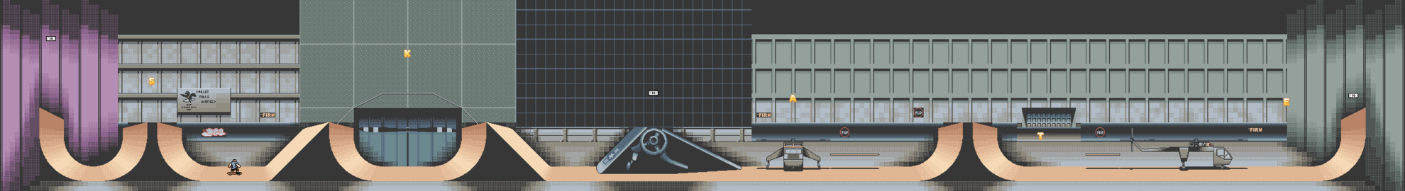 Tony Hawk's Pro Skater 2 (Game Boy Color)/The Hangar — StrategyWiki ...